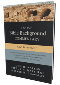 IVP Bible Background Commentary: Old Testament - Accordance