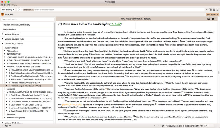 New American Commentary - History (6 volumes) - Accordance