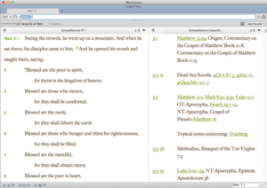 Comprehensive Bible Cross References - Accordance