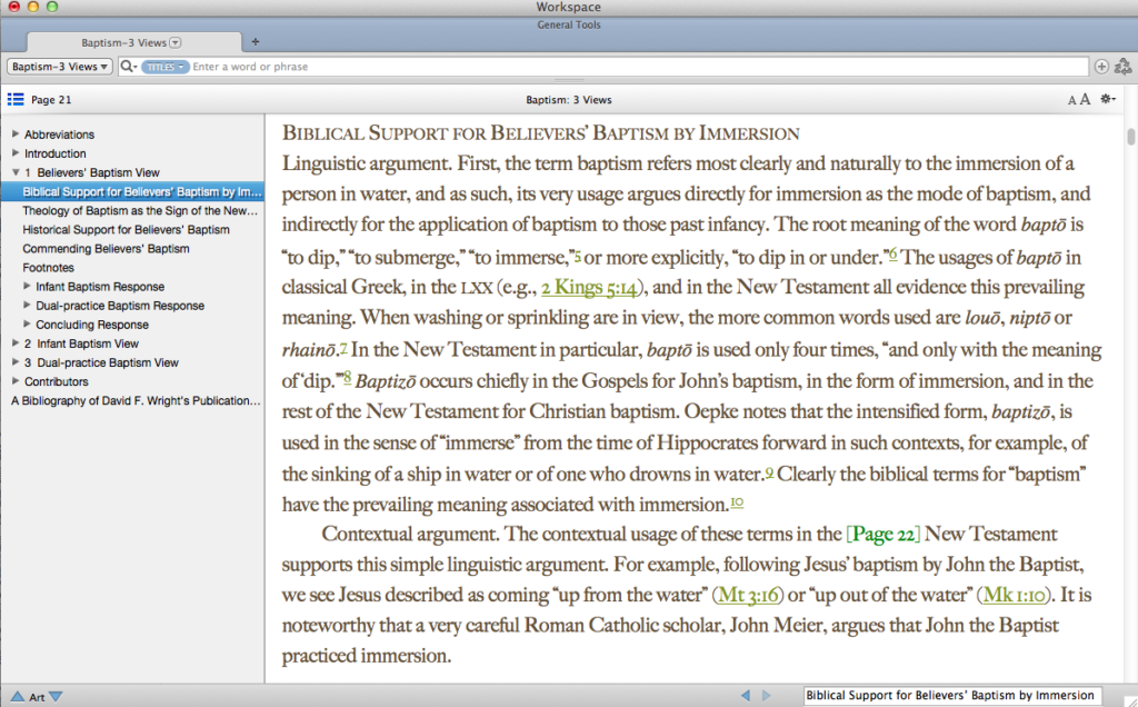 Ivp Baptism Three Views Spectrum Multiview Series Accordance