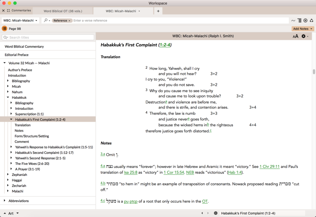 WBC: Micah-Malachi (Word Biblical Commentary) - Accordance