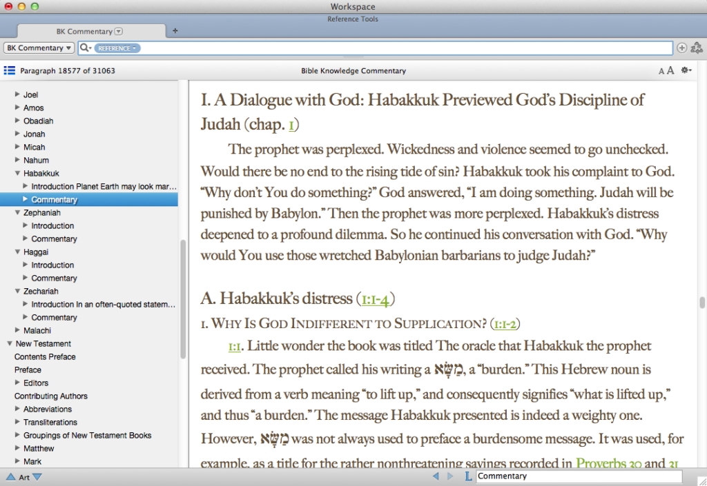 Bible Knowledge Commentary (2 Volumes) - Accordance