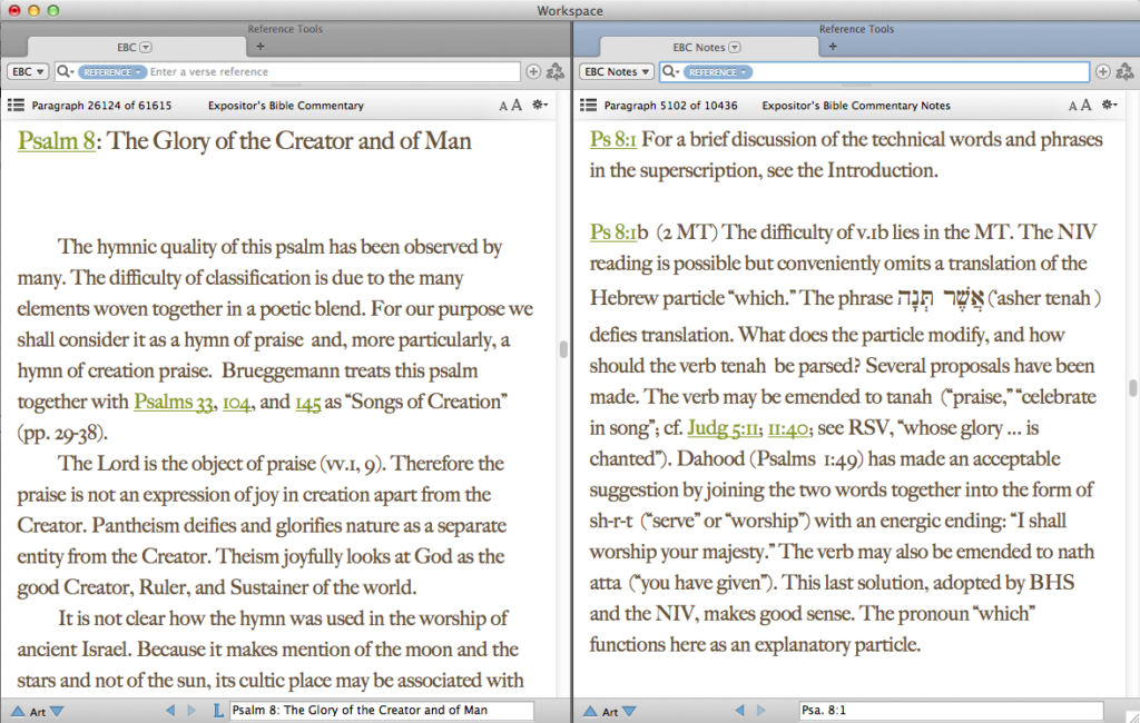 Expositor’s Bible Commentary (12 Volumes) - Accordance
