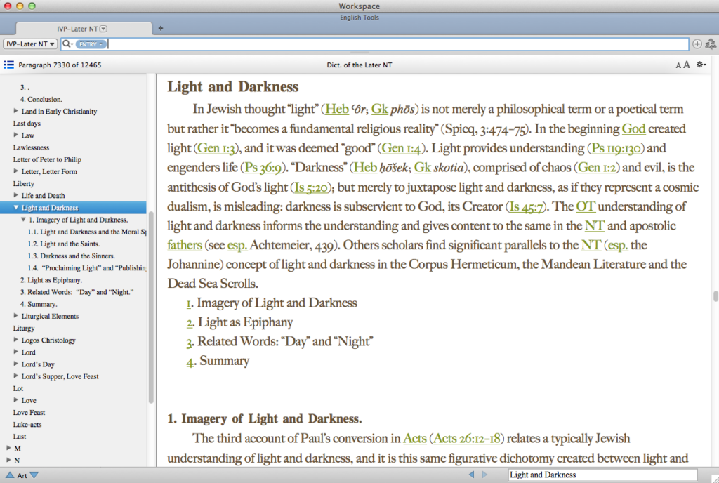 IVP Bible Dictionary Series (8 Volumes) - Accordance