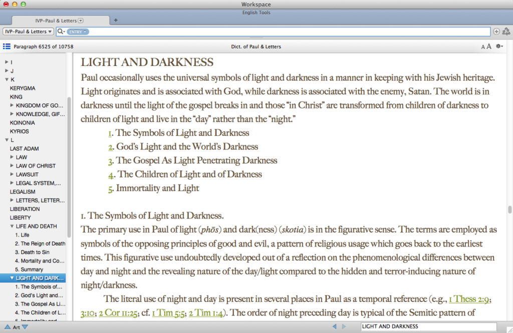 IVP Bible Dictionary Series (8 Volumes) - Accordance