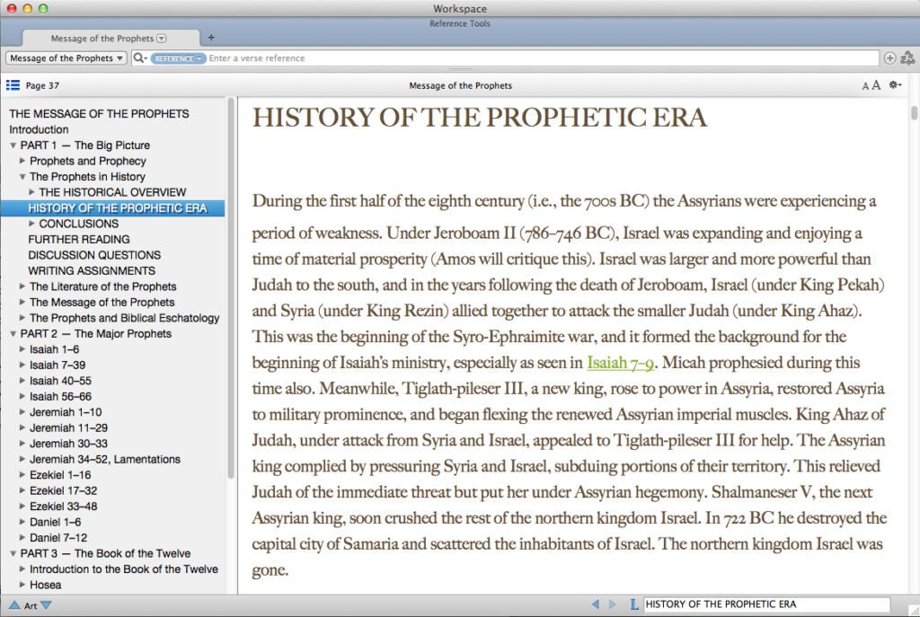 Message of the Prophets - Accordance