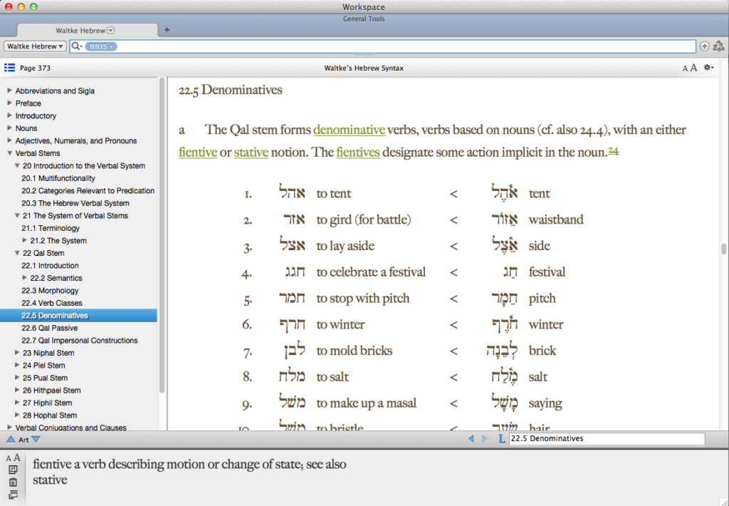 Introduction To Biblical Hebrew Syntax Accordance 9609