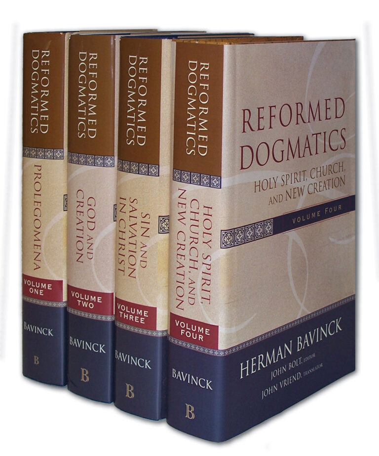 Reformed Dogmatics (4 volumes) (Bavinck) - Accordance