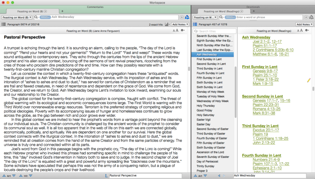 Feasting on the Word Commentary Series: Complete 12-Volume Set (Years A, B, C) - Accordance