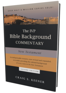IVP Bible Background Commentary: New Testament (2nd Edition) - Accordance