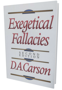 Exegetical Fallacies (2nd Edition) (Carson) - Accordance