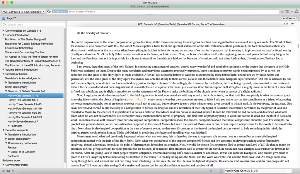 Ancient Christian Texts (17 Volumes) - Accordance