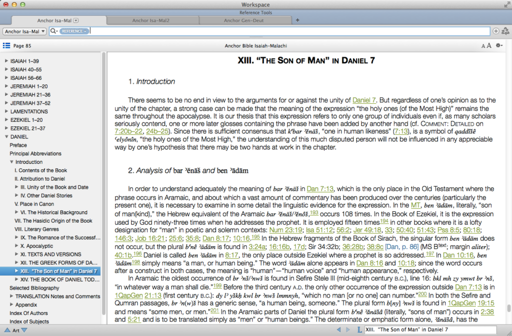 Anchor Yale Bible Commentaries: Old Testament and Apocrypha (63 volumes ...