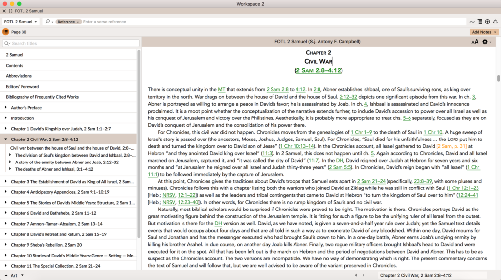 Forms of the Old Testament Literature, The (19 Volumes) - Accordance