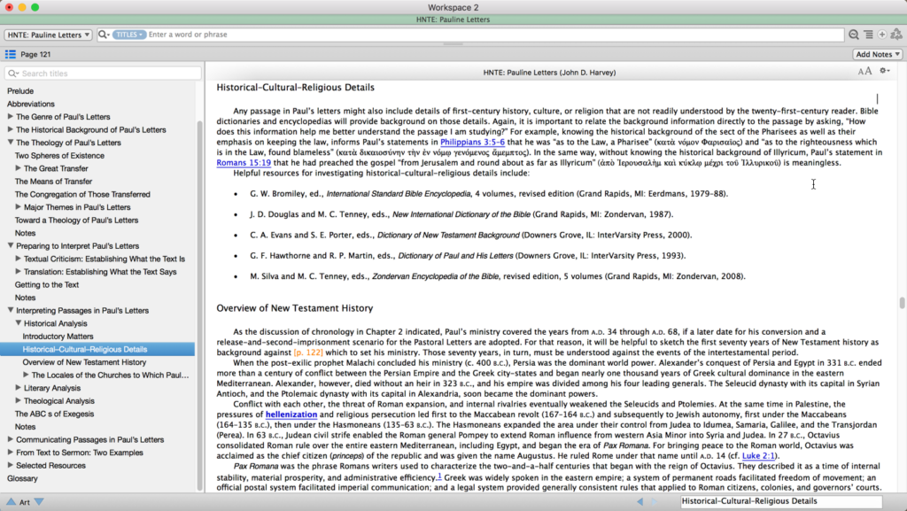 Interpreting the Pauline Letters: An Exegetical Handbook - Accordance
