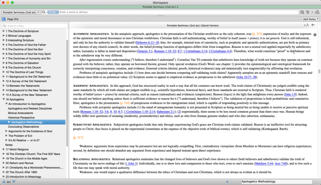 Portable Seminary (2nd Edition) - Accordance