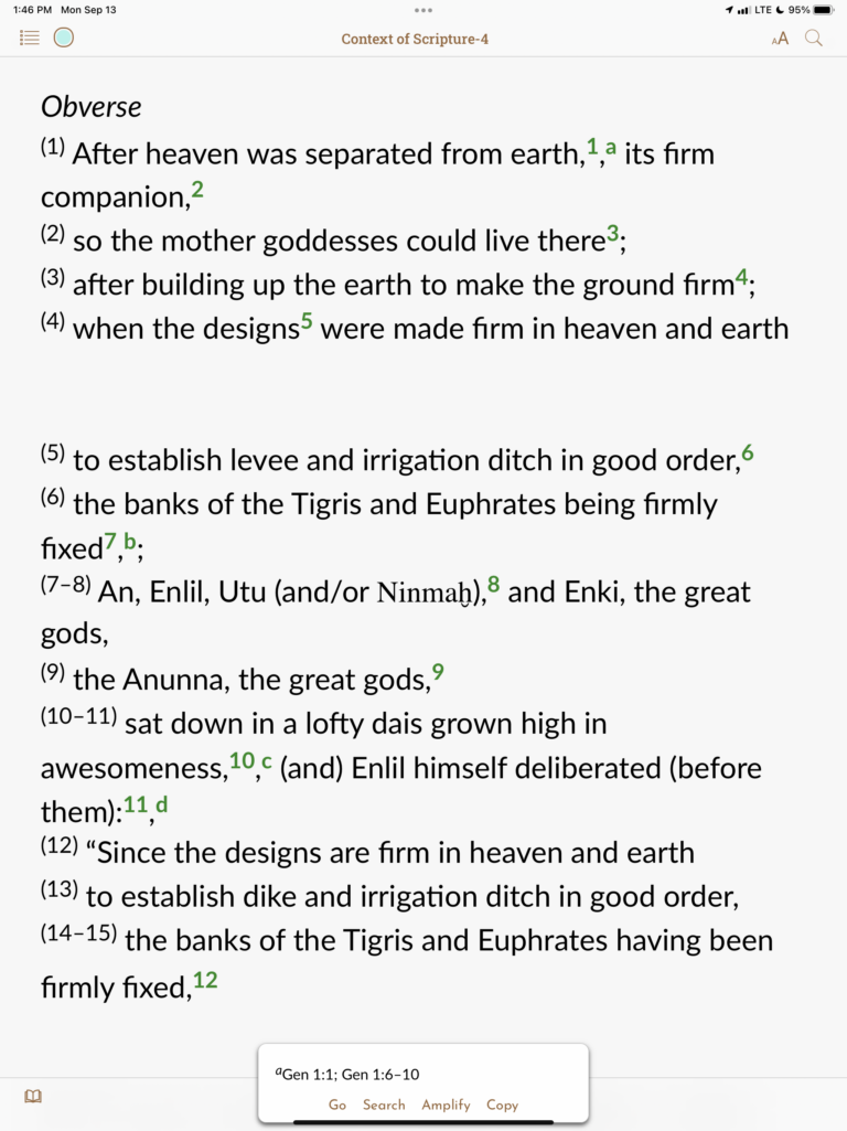 Context of Scripture (4 vols.) - Accordance