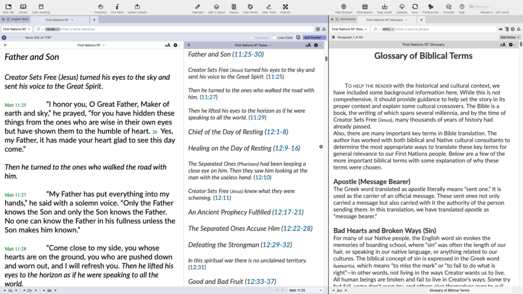 NEW! First Nations Version: An Indigenous Translation of the New ...