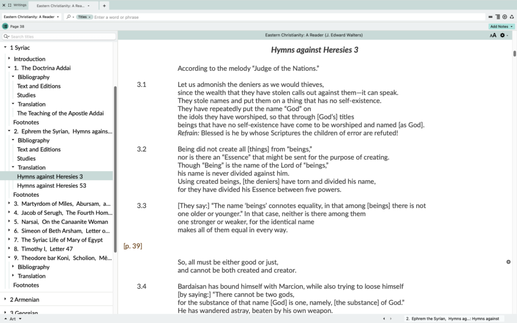 A Closer Look at Eastern Christianity: A Reader - Accordance