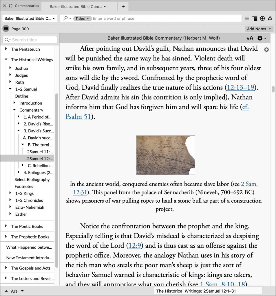 Baker Illustrated Bible Commentary (BIBC) - Accordance
