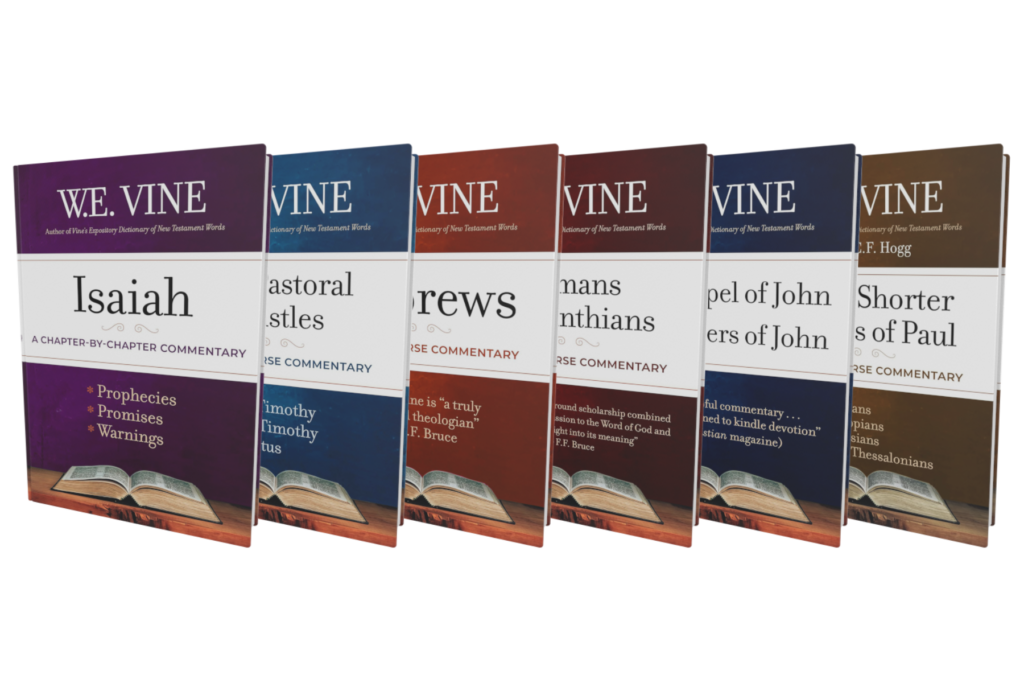 W. E. Vine Commentary Bundle - Accordance